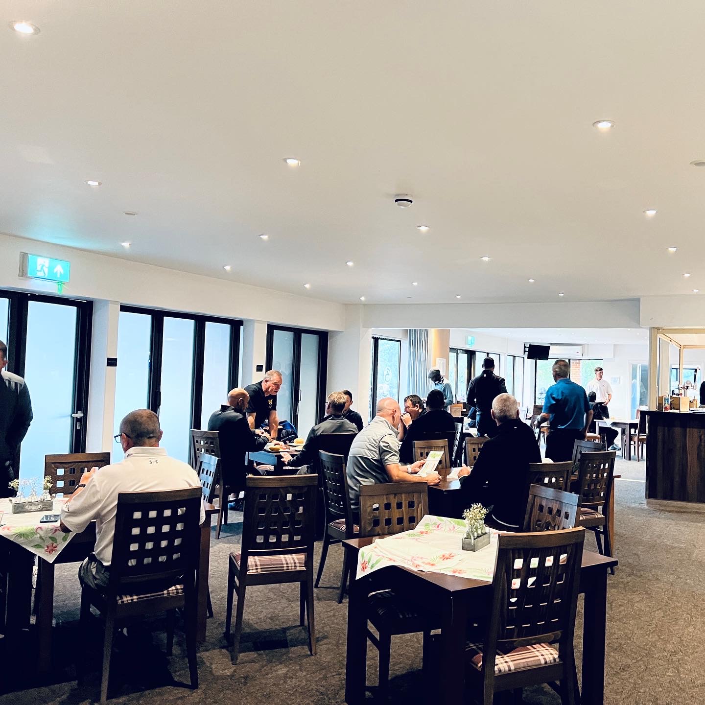 breakfast being enjoyed – Little Hay Golf Club